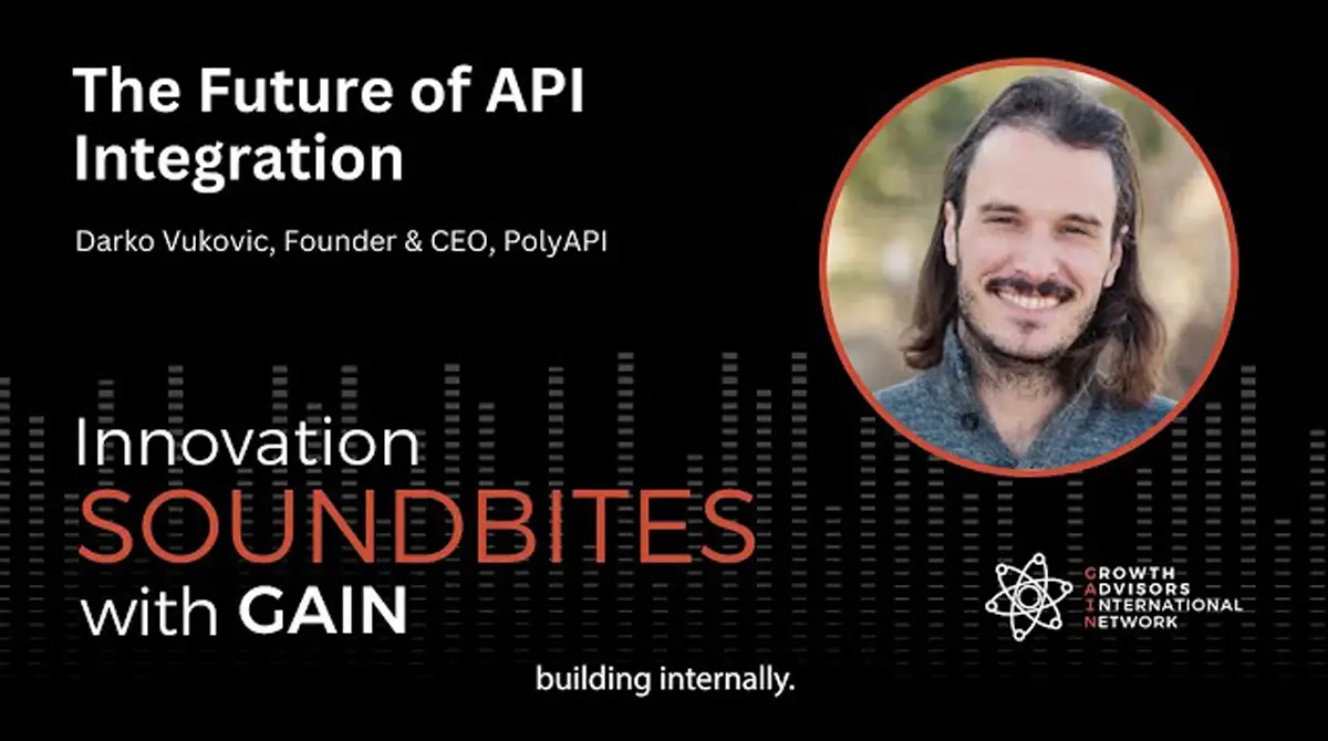 Effortless API Integration with Darko Vukovic on Innovation Soundbites Effortless API Integration with Darko Vukovic on Innovation Soundbites