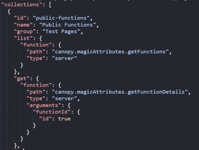 Magic UI Configuration with Canopy - PolyAPI