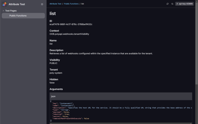 Magic UI Configuration with Canopy - PolyAPI